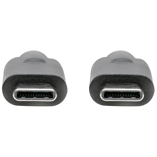 Tripp Lite USB C to USB Type C Cable 6ft USB 3.1 Gen 1 5A 5 Gbps M/100W, Black (U420-006-5A)