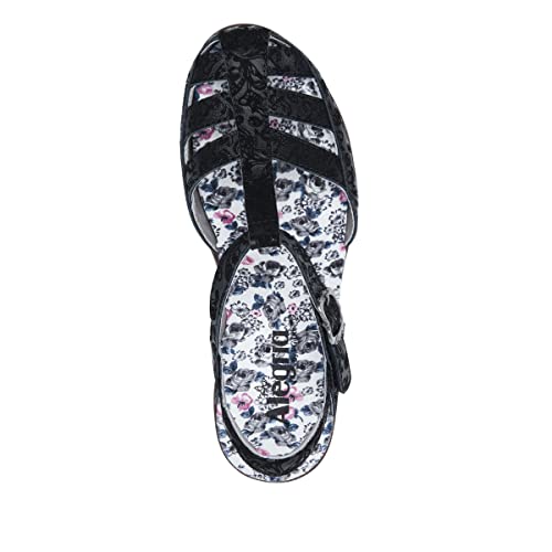 Alegria Women's Summer Ivalace Leather Wedge Sandal 10.5-11 M US