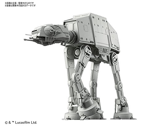 Bandai Hobby Star Wars 1/144 at-at Walker Building Kit, Multi (BAN214476), 8"