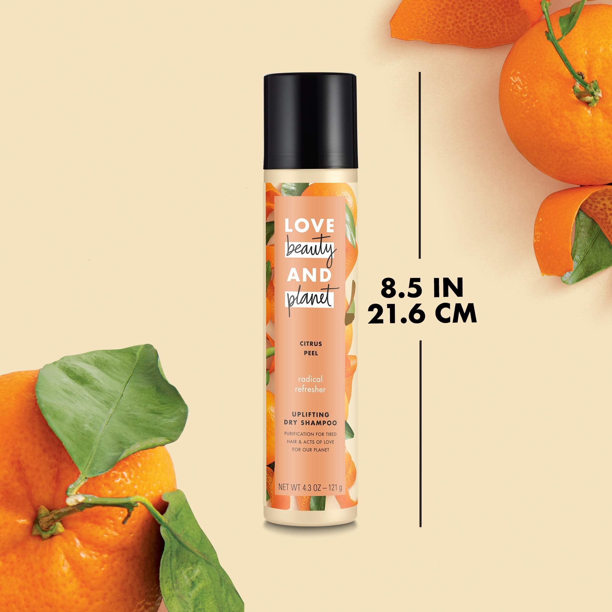 Love Beauty and Planet Shampoo for Unisex, Citrus Peel Uplifting Dry, 4.3 Ounce