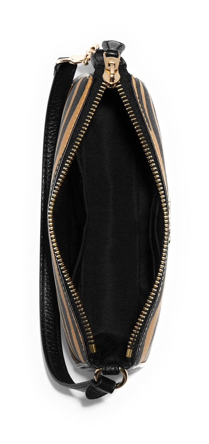 Coach Womens Nolita 19 With Tiger Print In Leather Honey/Black Multi