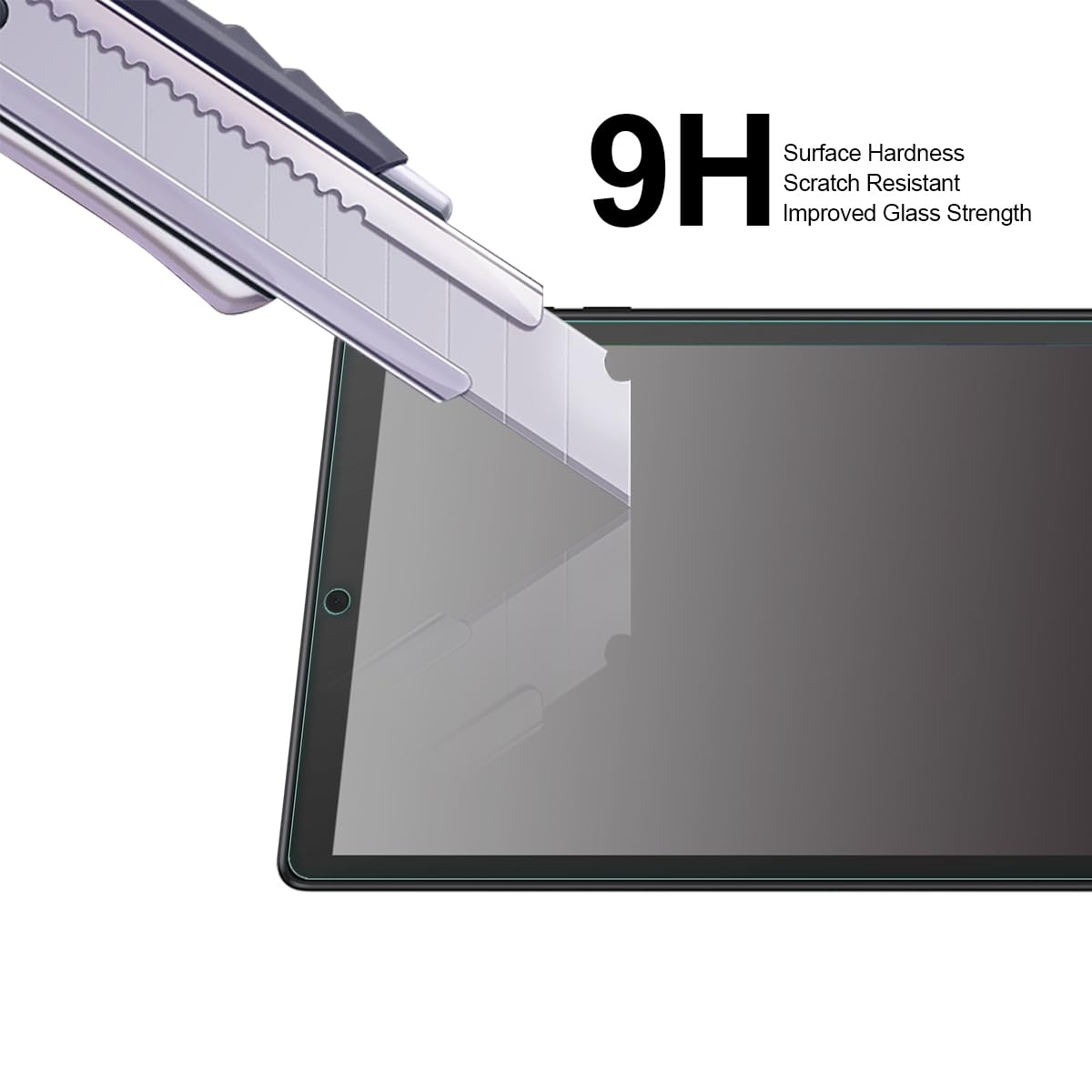 Supershieldz (2 Pack) Designed for TCL Tab 8-inch and TCL Tab Family Edition/Disney Edition 8-inch Tablet [Not Fit for TCL Tab 8 LE] Tempered Glass Screen Protector, Anti Scratch, Bubble Free