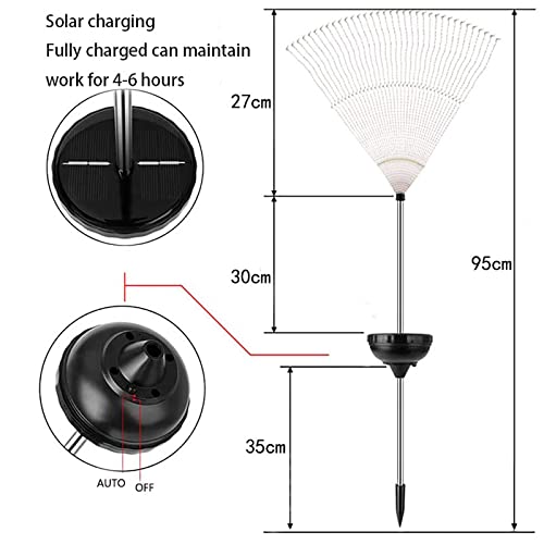 Christmas Lights,Solar Led Lights, Outdoor Lawn Fireworks Lighting, Waterproof Fairy Lights, Suitable for Home Garden Christmas Decor, 150Leds 50Strings