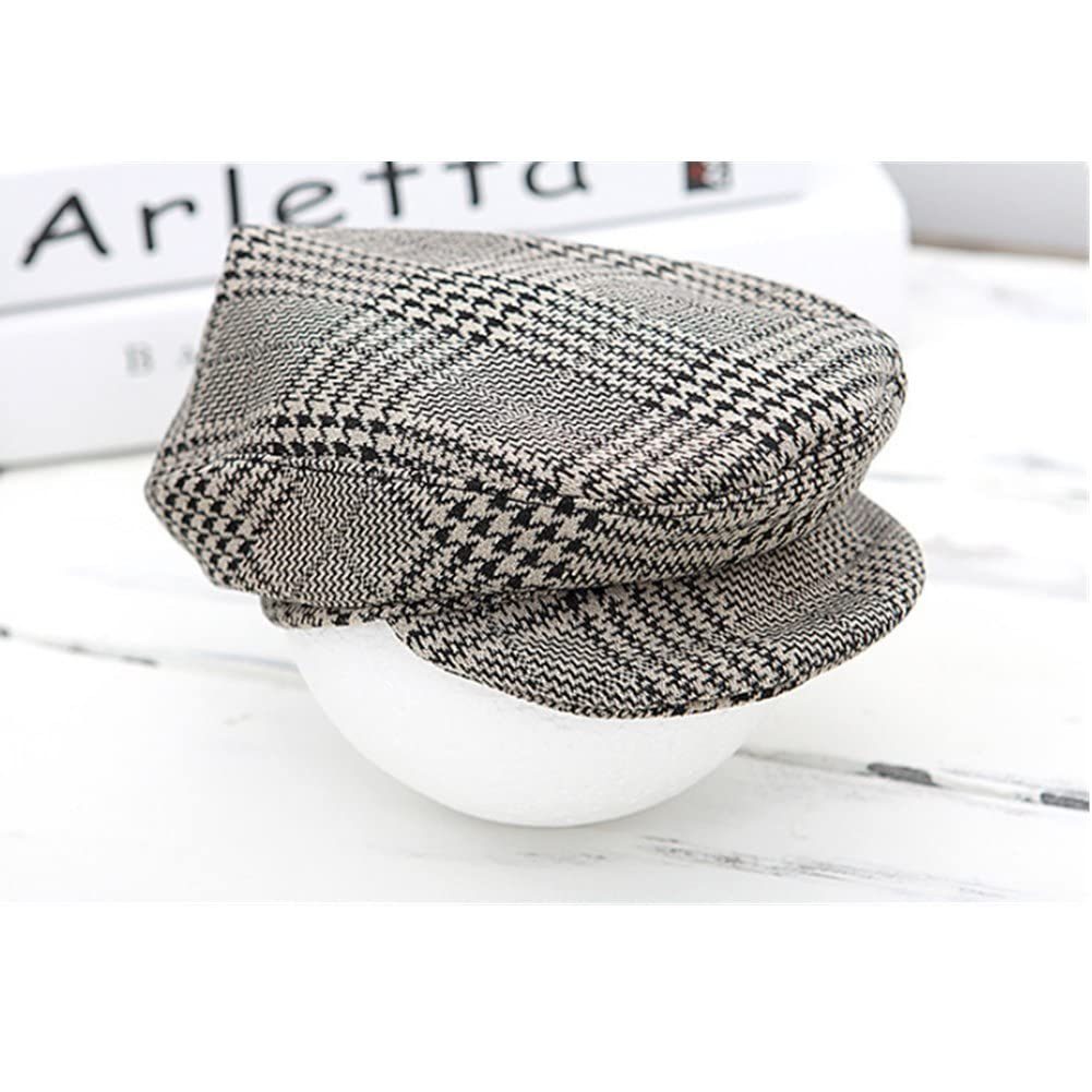 Coberllus Newborn Monthly Baby Photo Props Stripe Cool Boys Cap Rompers Photography (Grey)