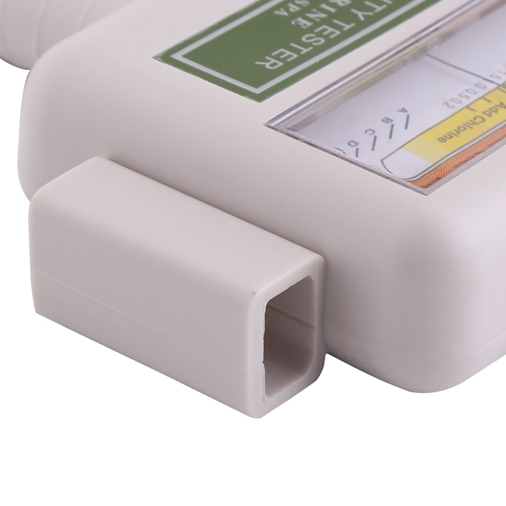Water Quality Tester, Portable Digital Water PH Tester Level Meter Water Quality Analysis Checker for Drinking Water Swimming Pool Spa Water (1.2 to1.7 ppm, PH 7.2 to 7.8)