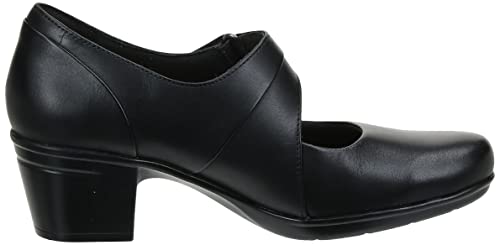 Clarks Women's Emslie Lulin Dress Pump, Black, 10 M US