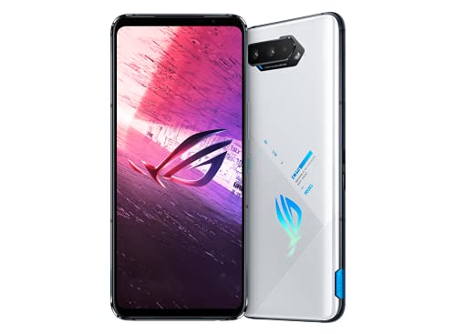 ASUS ROG Phone 5S ZS676KS 5G Dual 512GB 18GB RAM Factory Unlocked (GSM Only | No CDMA - not Compatible with Verizon/Sprint) International Version - White