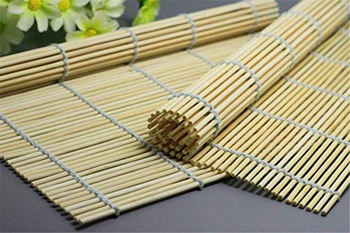 JapanBargain 1574, Sushi Roller Bamboo Sushi Rolling Mat Sushi Maker, 10.5 inch, Set of 2
