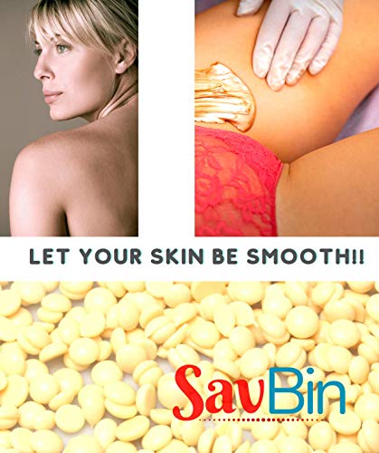 SAVBIN Brazilian Creme Hard Wax Beans (Brazilian Creme - 2.2 LBS (1000 grams))