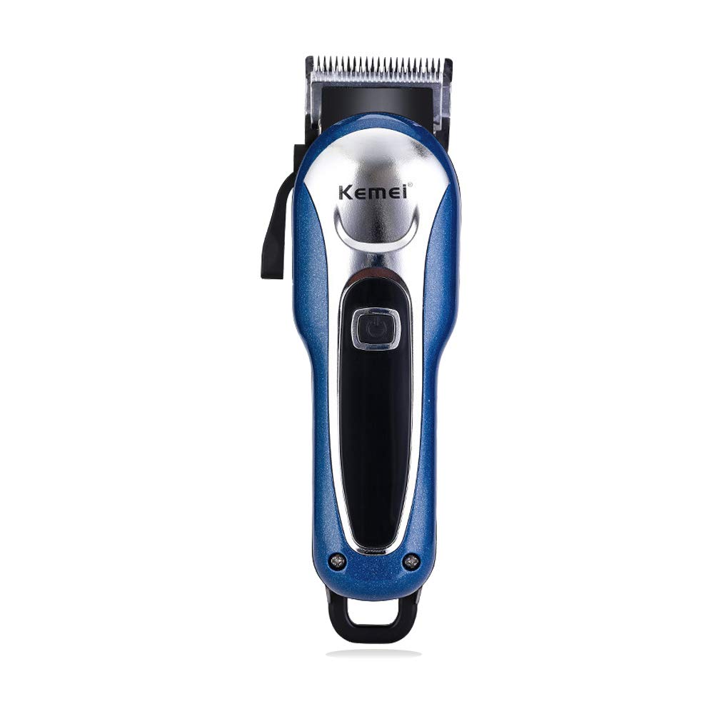 KEMEI 5-Star Rechargeable Razor Professional Hair Trimming Multigroom Beard Trimmer Kit for Face, Head, Body Hair Styling and Grooming LED Display with Stainless Steel Metal Housing Cordless/Cord…