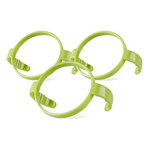 Compatible Bottle Handle for Comotomo, (Pack of 3, Green)