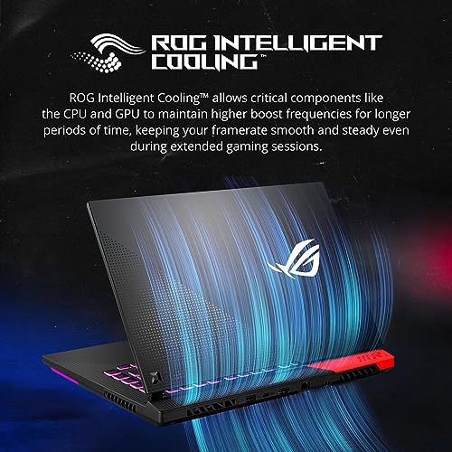 ASUS ROG Strix G15 Advantage Edition Gaming Laptop, 15.6" QHD 165Hz Display, AMD Ryzen 9 5980HX, 32GB RAM, 1TB PCIe SSD, RGB Backlit Keyboard, Radeon RX 6800M, Win 11 Pro, Black, 32GB USB Card