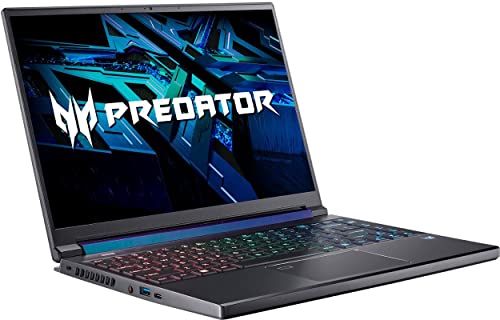 Acer Predator Triton 300 SE-14” 165Hz Creator/Gaming Laptop, Intel Core i7 12700H, NVIDIA GeForce RTX 3060, 16GB LPDDR5 RAM, 512GB SSD Storage, Backlit KB, Fingerprint, Win11, Gray, W/GaLiMu