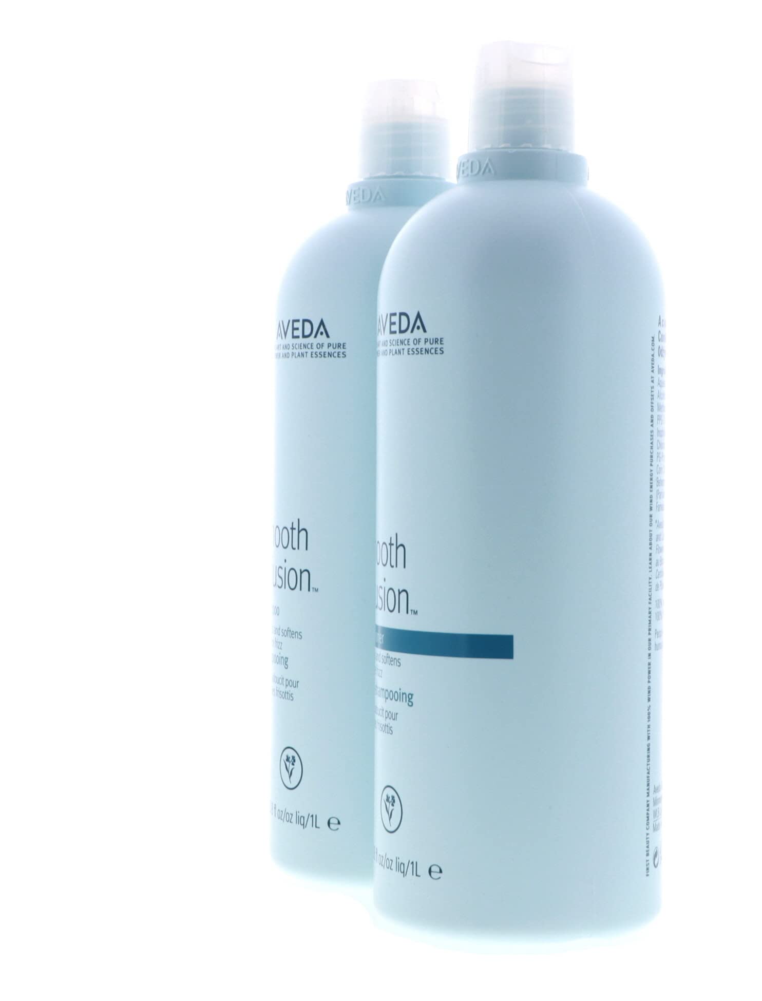 Aveda Smooth Infusion Shampoo and Conditioner 33.8oz Smooths and Softens Hair to Reduce Frizz