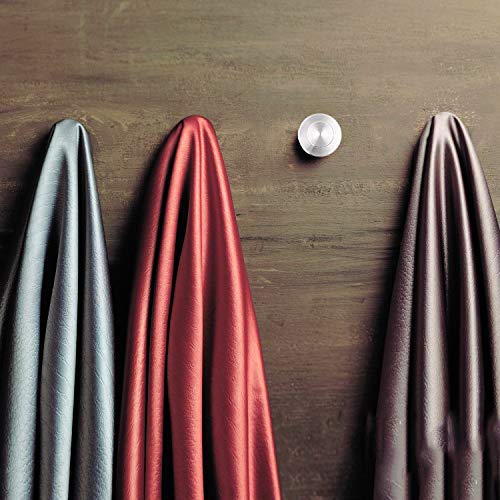 KINJOEK 12 PCS 4 Inch Bath Towel Hook, Heavy Duty Wall Mount Robe Hooks, Brushed Stainless Steel Coat Hook, Coat Hangers Holder for Bathroom, Bedroom, Kitchen
