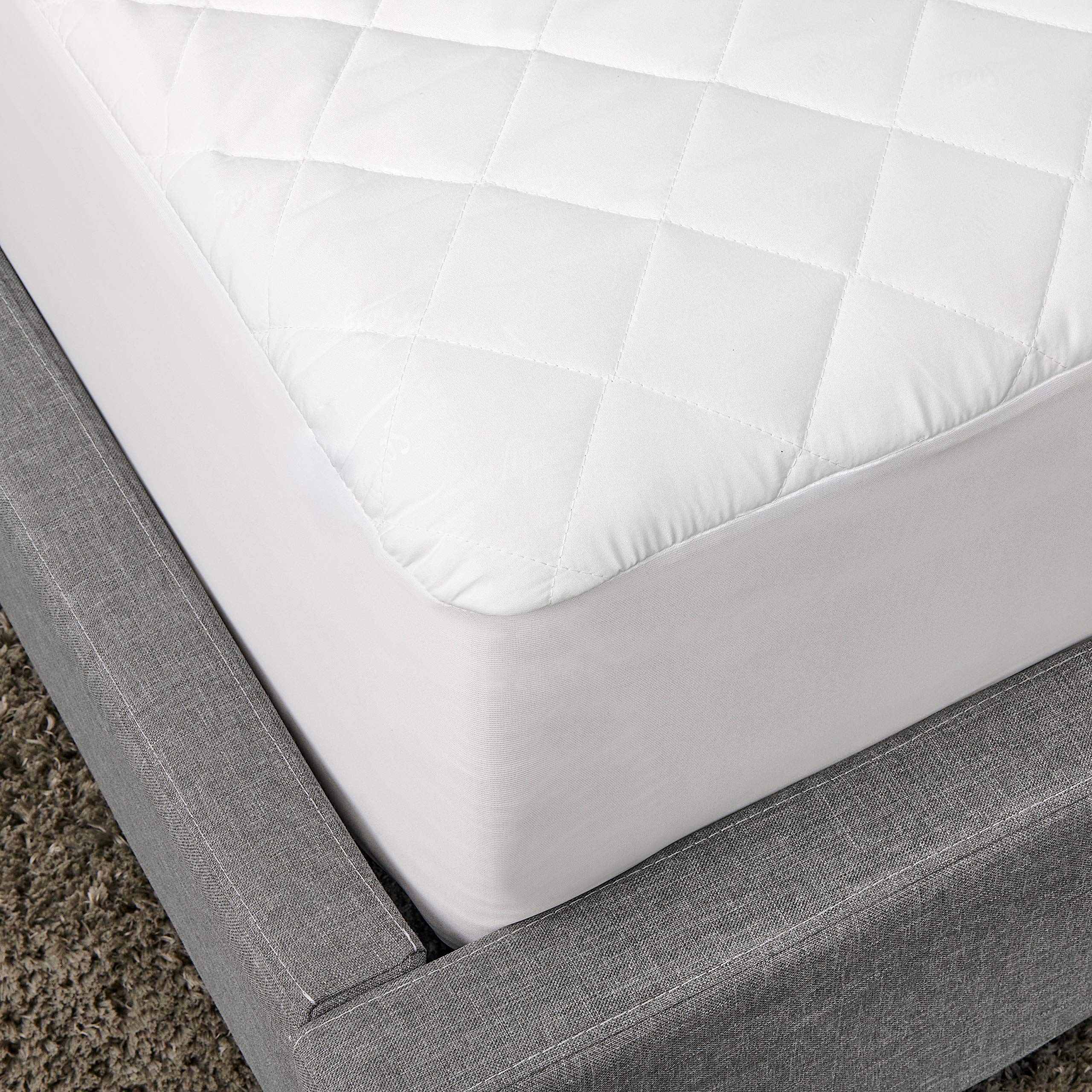 Allergy Relief Fitted Mattress Pad, Twin