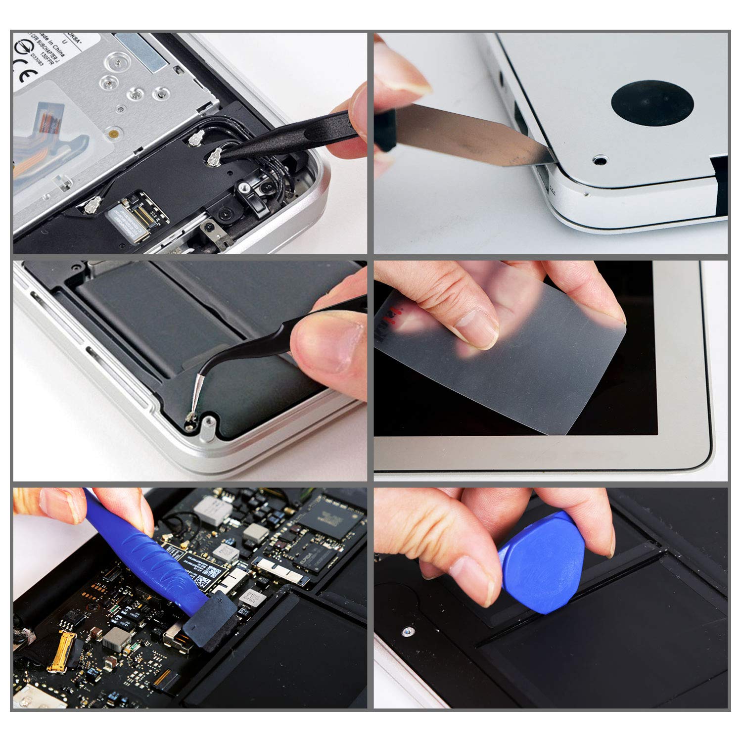 Kaisi 18 in 1 Professional MacBook Repair Tool Kit Precision MacBook Screwdriver Set, Pentalobe Screwdriver, Tri Wing, Torx and Phillips Screwdriver for MacBook Pro & MacBook Air with Retina Display