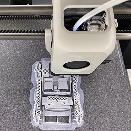 3D Printer X1-Carbon Combo high Speed Multi-Color Support 16 Colors Printer Al Driver with LAN WAN Dual Printing DIY for Home and School Printing (Gray -X1-Carbon Combo)