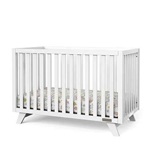 Child Craft SOHO 4-in-1 Convertible Crib, Matte White