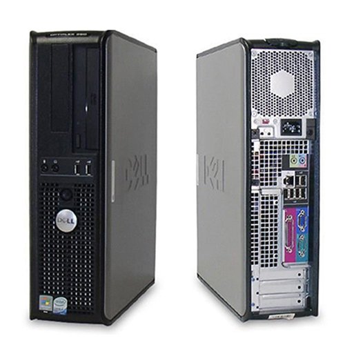 Fast Dell Optiplex Destop PC C2D 2.13GHz 4GB 250GB DVD WiFi 19" LCD Windows 10 - Refurbished Computer Bundle