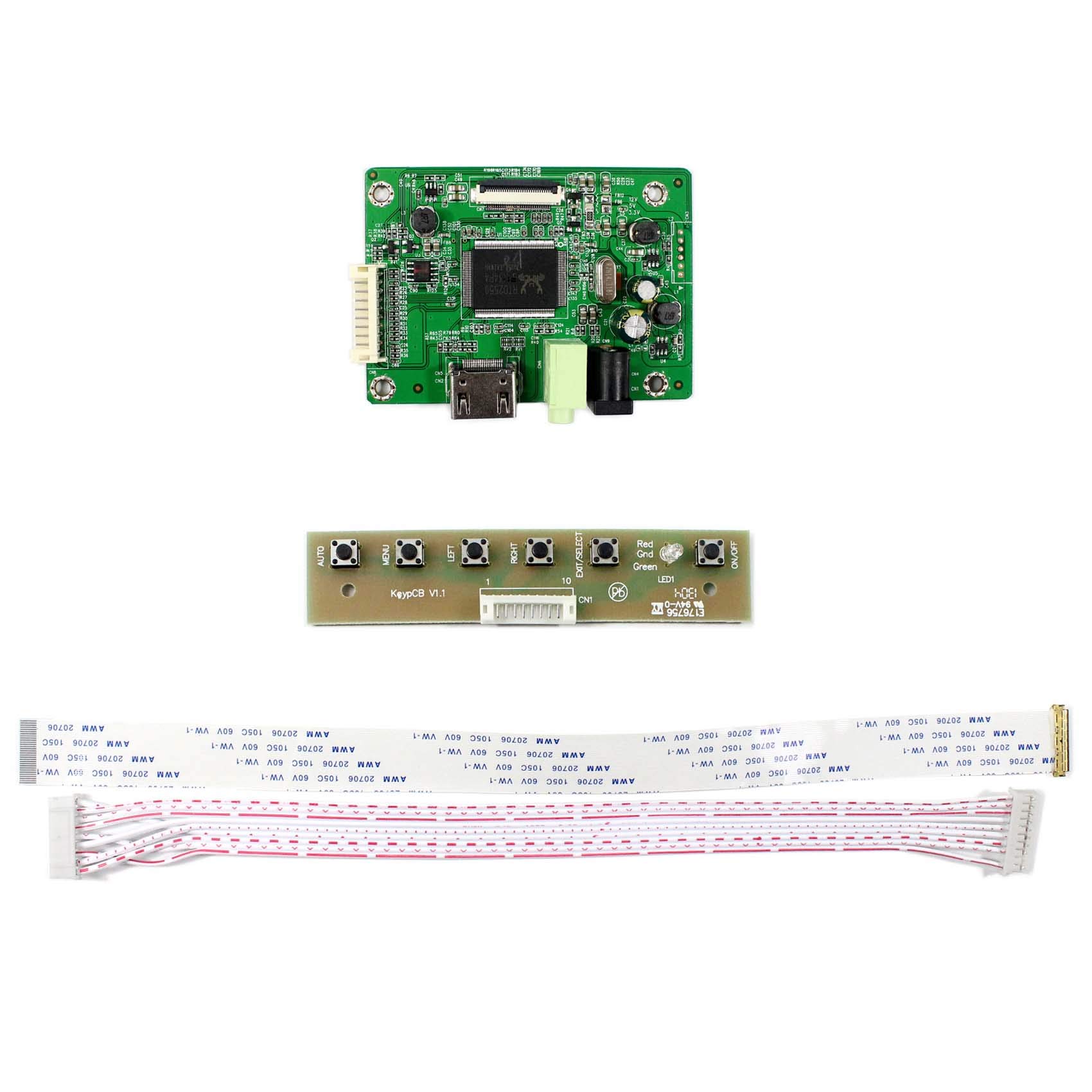 VSDISPLAY HD-MI Board Work for 11.6" 13.3" 14" 15.6" 17.3" 1920x1080 30Pin EDP LCD Screen N116HSE N133HSE B156HAN01.1 N173HCE-E31