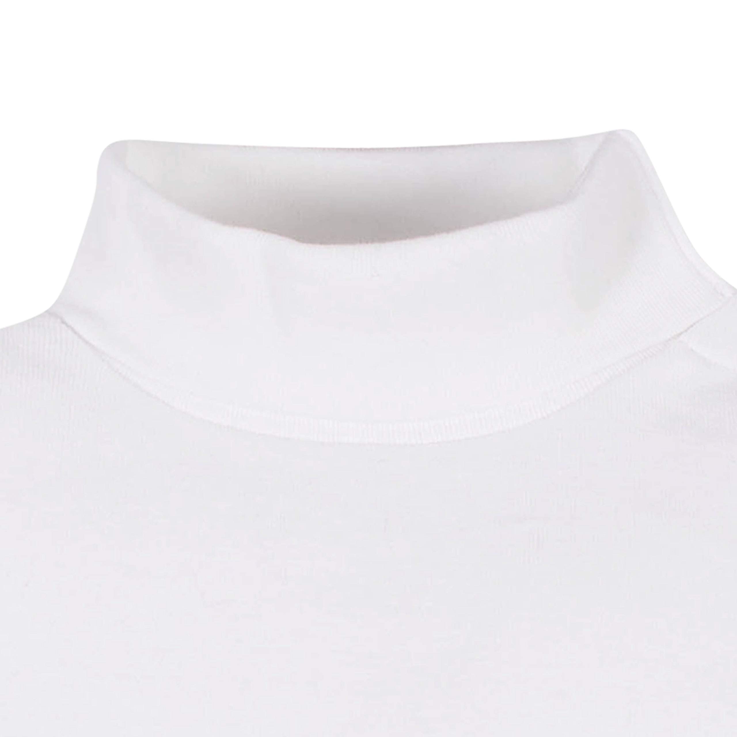 Gerber baby boys 2-pack Long Sleeve Turtleneck Onesies Bodysuits Footie, White, 3T US