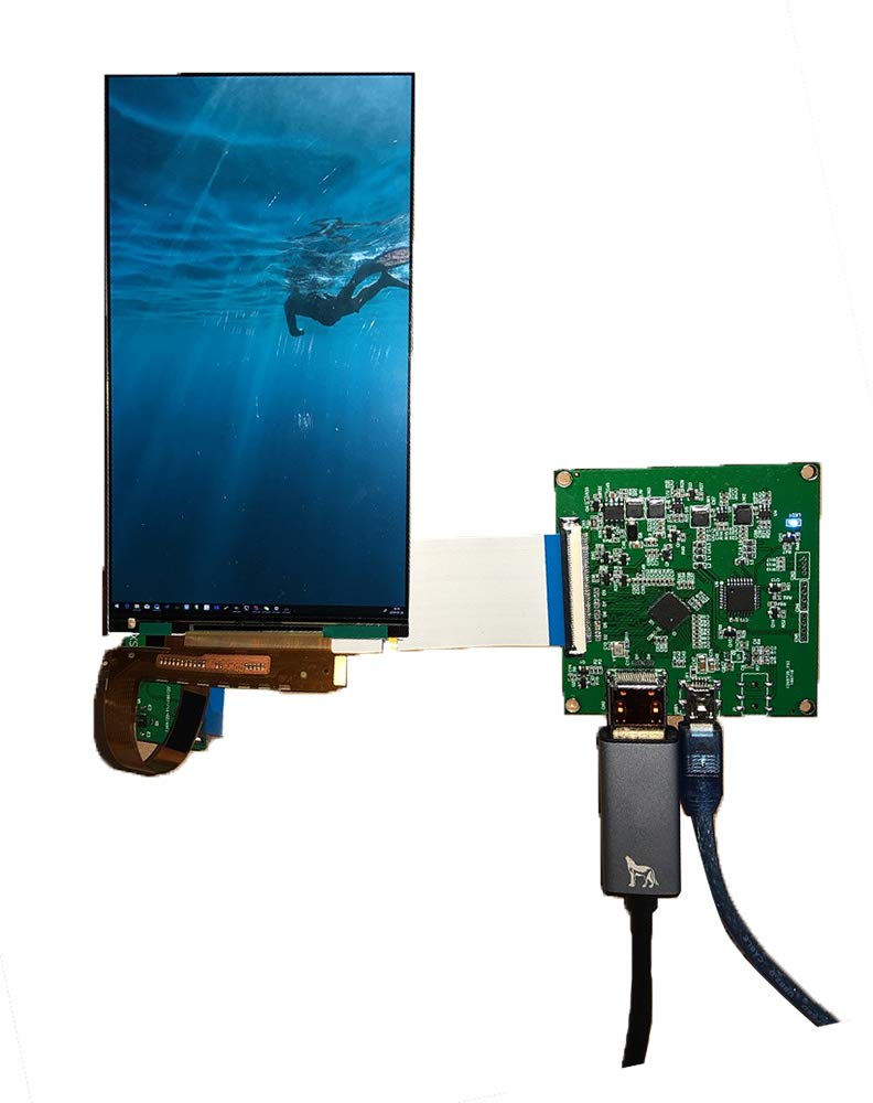 Electric Magic 6 inch Light Curing Display Kit HDMI to MIPI Plus 2K LCD Screen