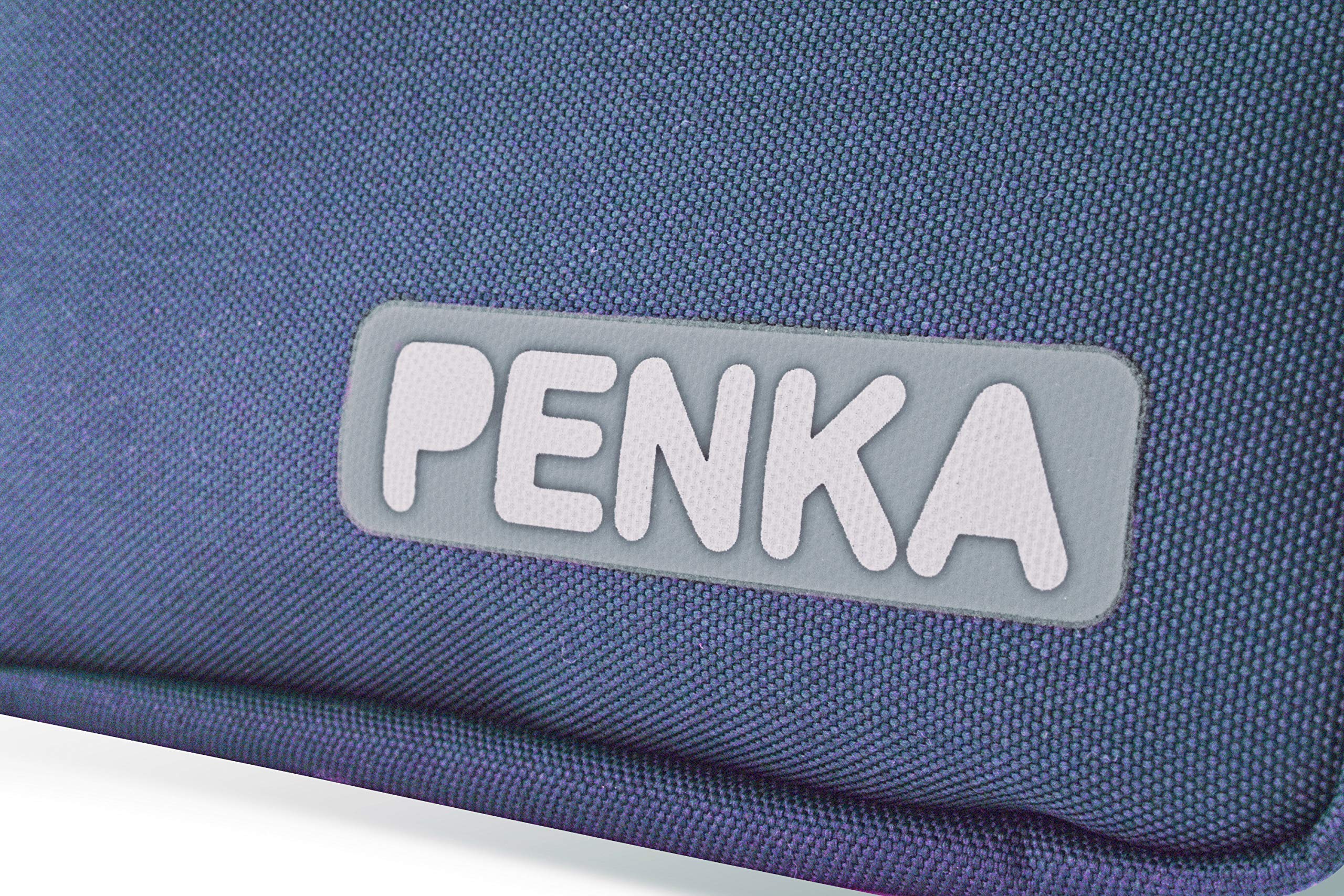 PENKA Metal Detecting Finds Bag Waist Pouch- Large 11x7x4 in. Portable Accessories Bag for Digger Tools Made from Durable 1000D Navy Nylon -Premium Quality Finds Bag with Pinpointer Loop