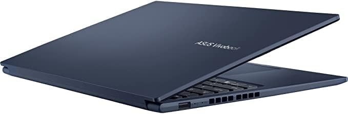 ASUS VivoBook 15.6" FHD Business Laptop Newest, 6 Cores AMD Ryzen 5 Processor, 16GB RAM 1TB SSD, Backlit Keyboard, 180° Lay-Flat Hinge, Windows11, Blue +CUE Accessories