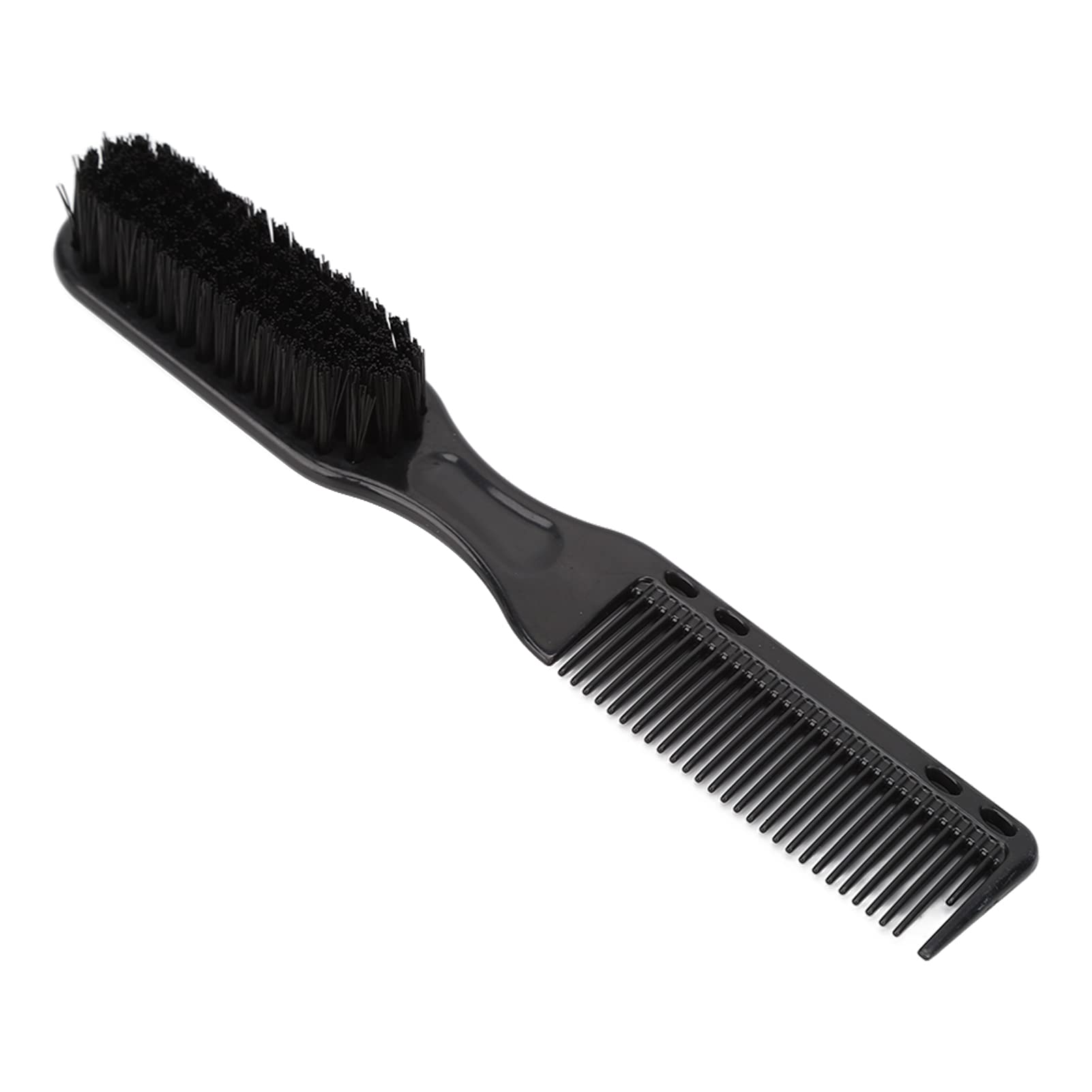 3pcs Beard Brush for Men, Double Head Beard Grooming Brush with Curved Handle, Portable Beard Mustache Styling Comb for Fine or Thinning Hair,