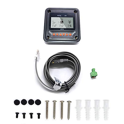 ACOPOWER Midas 40A MPPT Solar Charge Controller 100V PV Negative Ground with MT50 Remote Meter Solar Panel Controller Works with 12/24V Battery AGM and LiFePO4 Battery Charger(New Arrival 2020)