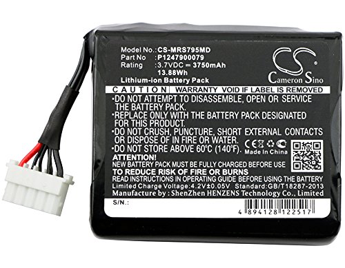 Rechargeable Battery 23794 Replacement for Masimo Radical-7 9500 Touchscreen, Radical Pulse Oximeter(3750mAh Li-ion)
