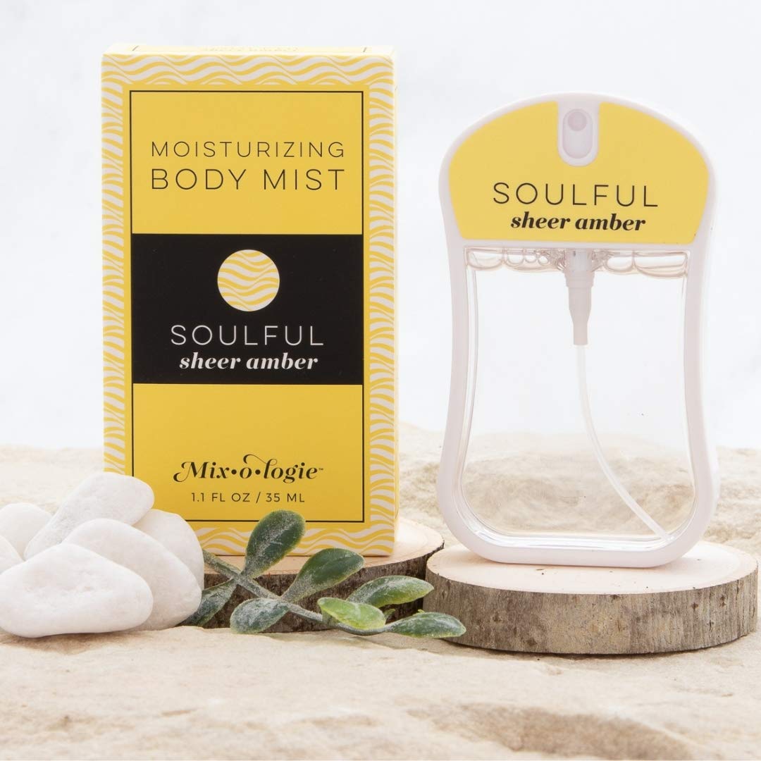 Mixologie Moisturizing Body Mist/Perfume Spray (Soulful (sheer amber), 35 mL)