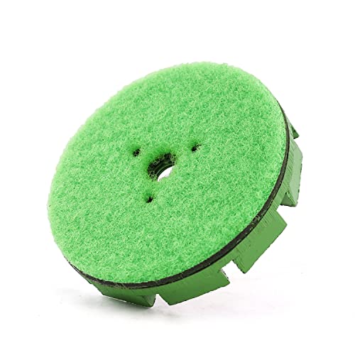 3PCS 3" Diamond Floor Polishing Pad Metal Bond Grinding Discs for Tile Stone Marble Concrete Granite Ceramics Glass by YDROWN (30 Grit)