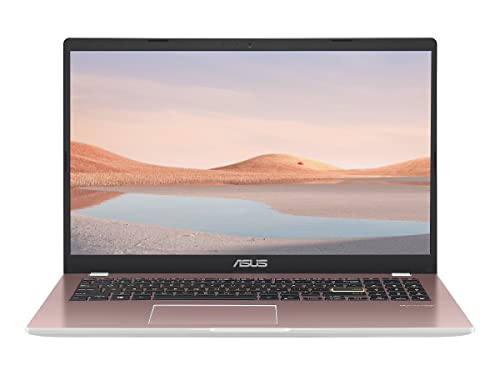 ASUS Vivobook L510 Thin & Light Laptop Computer, 15.6” FHD Display, Intel Pentium Processor, 4GB RAM, 512GB Storage, Backlit Keyboard, 1 Year Microsoft 365, Windows 11 Home in S Mode, Pink