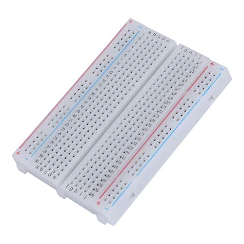 Ufolet Solderless Breadboard, Reusable Breadboard, 400 Holes Circuit Board Breadboard Kit for Electronic Circuit Assembly Electronic Circuit