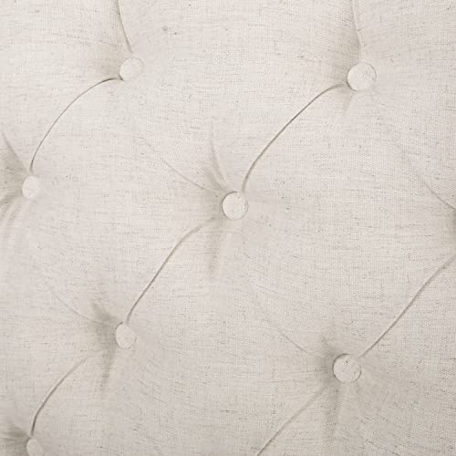 Christopher Knight Home Lidia Tufted Fabric Headboard, Queen / Full, Beige
