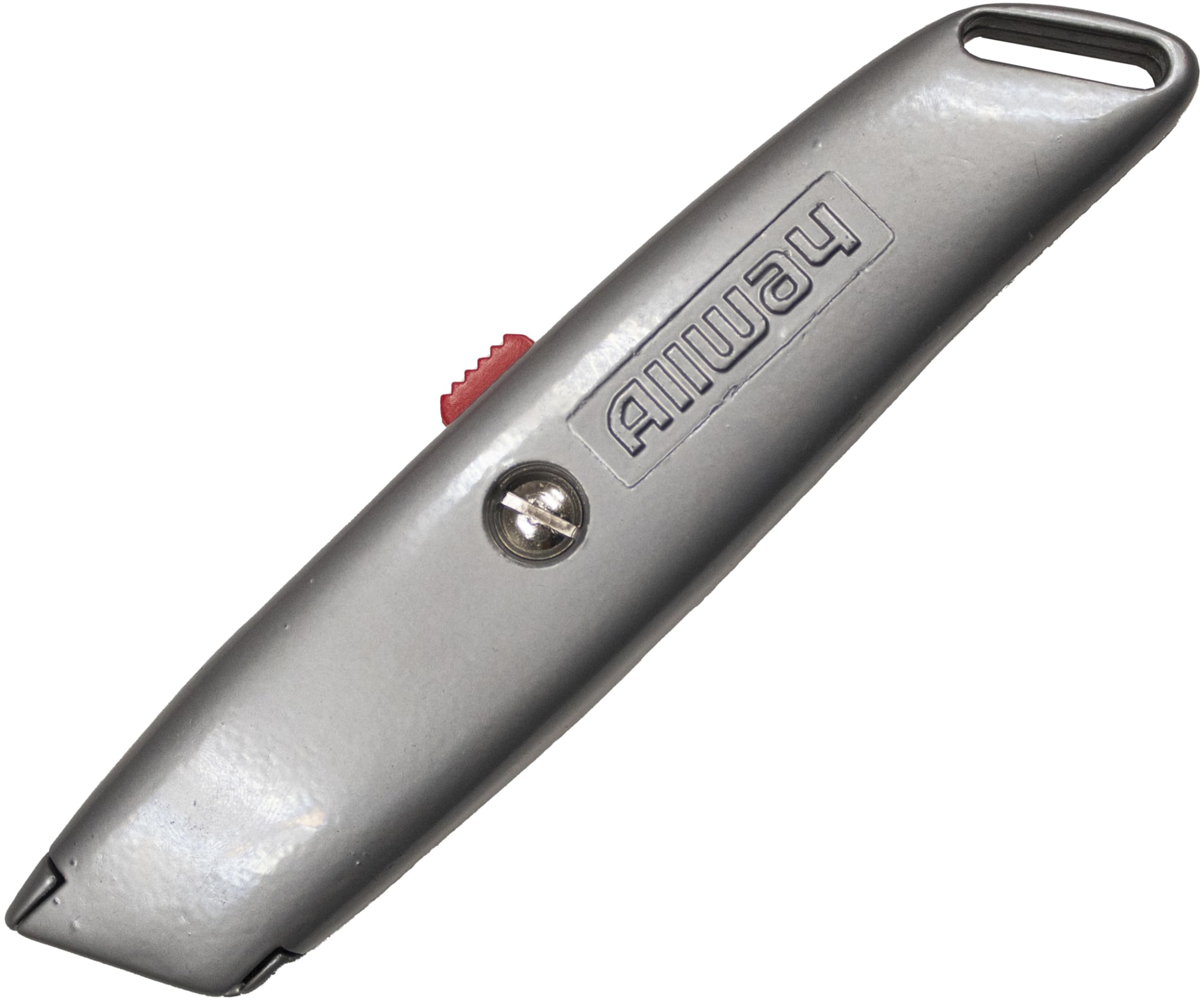 ALLWAY RK4 Retractable Utility Knife with Delrin Slider and 3 Blades
