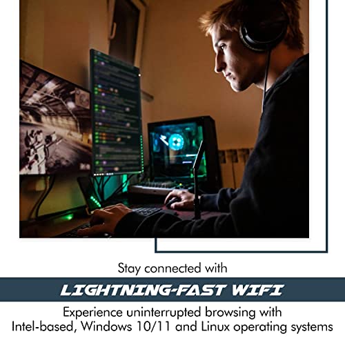 AX200 Upgrade to Wi-Fi 6 Wireless-AX | 2.4 Gbps | Bluetooth 5.2 Support | M.2 PCIe | Dual Band 802.11ax No vPro AX200NGW (AX200)