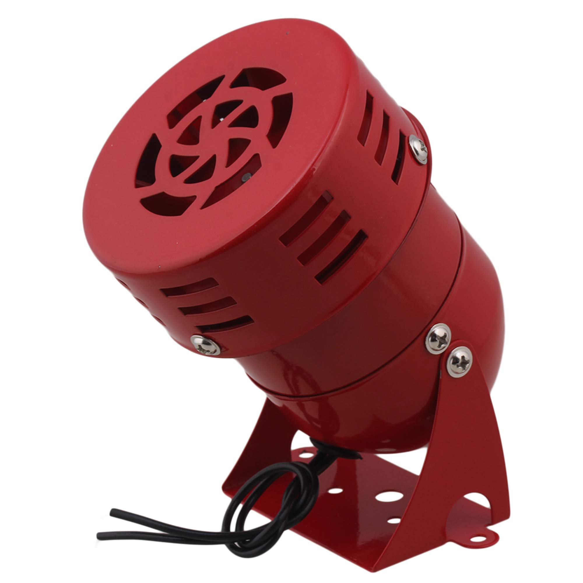 BQLZR Siren Bell Clock Industrial Siren AC 110V, Industrial 110dB MS-190 Alarm Sound Motor High Power Buzzer Siren ,Suitable for Home, Industrial, Shop Alarms,Orchard