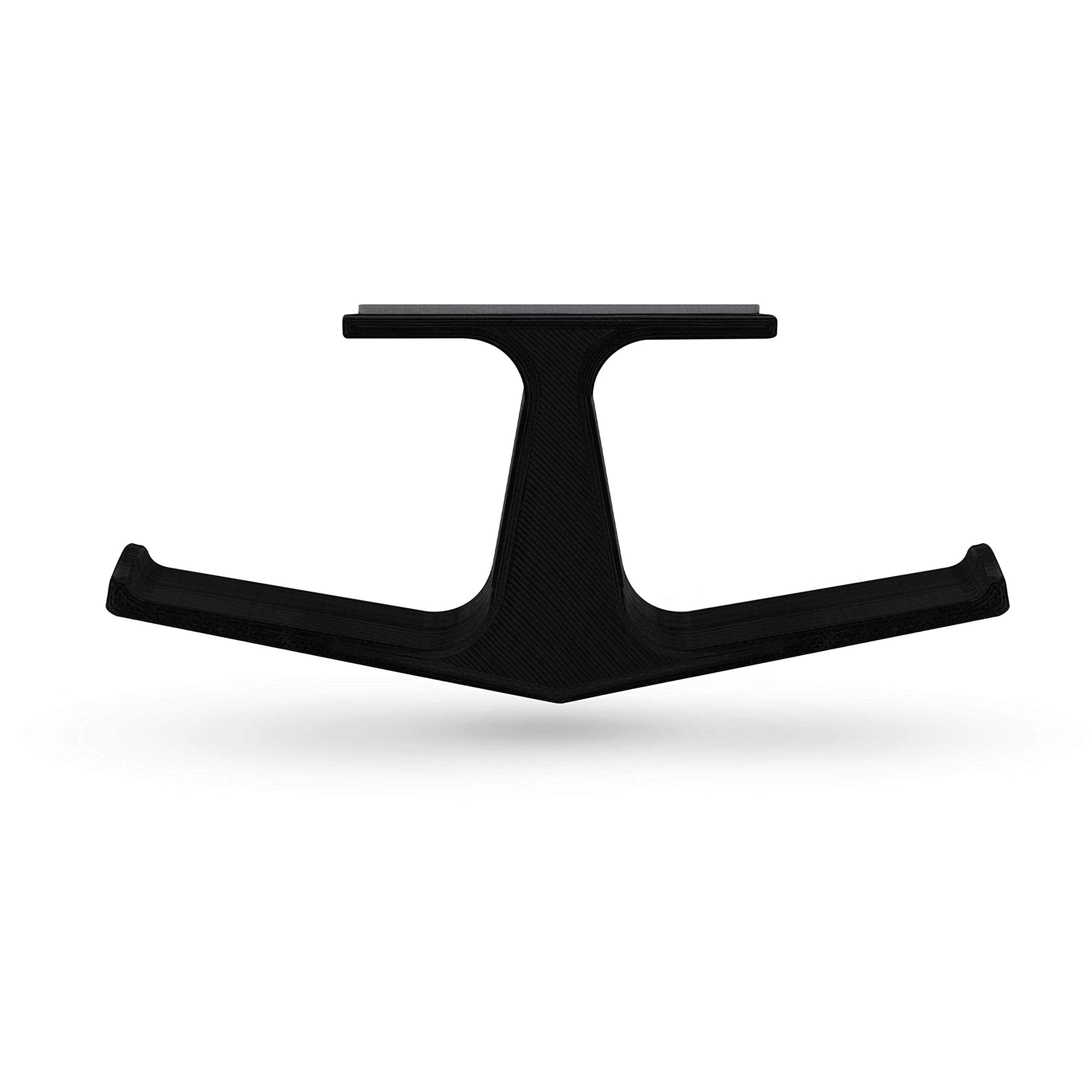 BRAINWAVZ [EOL] The Dock - Dual Game Controller Holder Under The Desk Mount for Xbox Series X, One, PS5, PS4, Switch, Streelseries, PC Gamepad & More, No Screws, Easy to Install, Black [EOL]