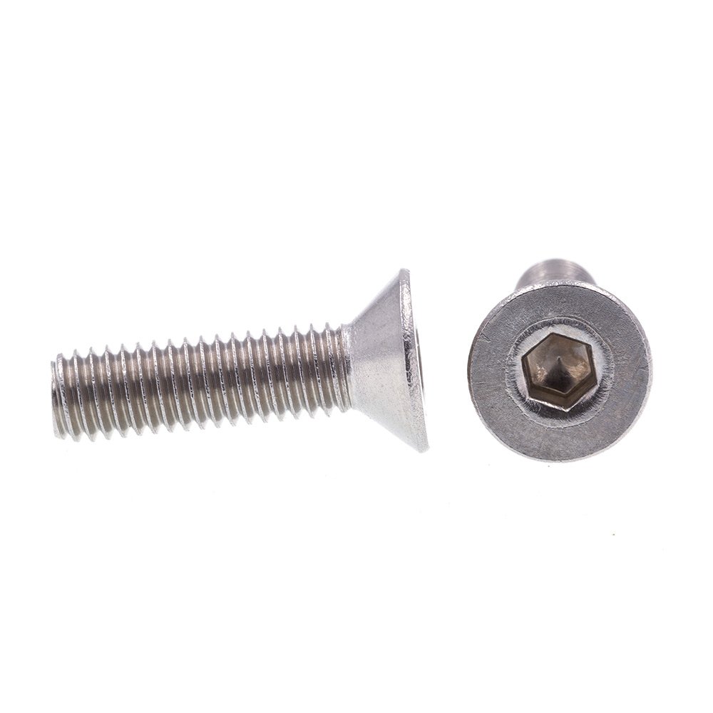 Prime-Line 9173315 Socket Cap Screws, Flat Head, Hex (Allen) Drive, #10-32 X 3/4 in (10 Pack)