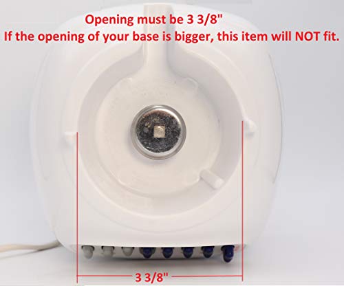 Blendin Ice Crushing Blade with 2 Gaskets and Jar Base, Compatible with Oster and Osterizer Blenders