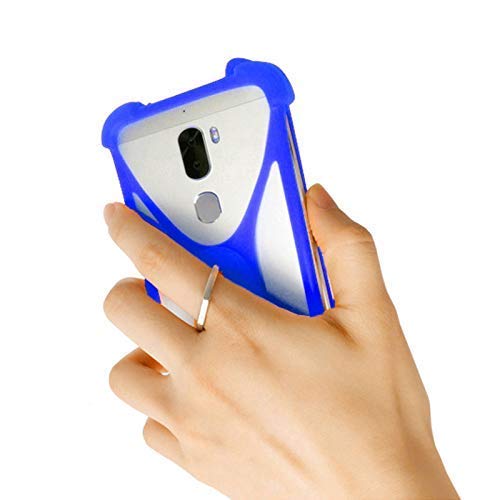 Lankashi Orange Phone Silicone Cover Case for RCA 5.5" 4G LTE/RCA RLTP5573 1GB/RCA 6" /RCA 5" IPS/Alcatel Raven LTE/Tracfone ZTE Blade T2 Lite ZTE Z559DL 4G LTE/LG Ultimate 2 L41C Tracfone