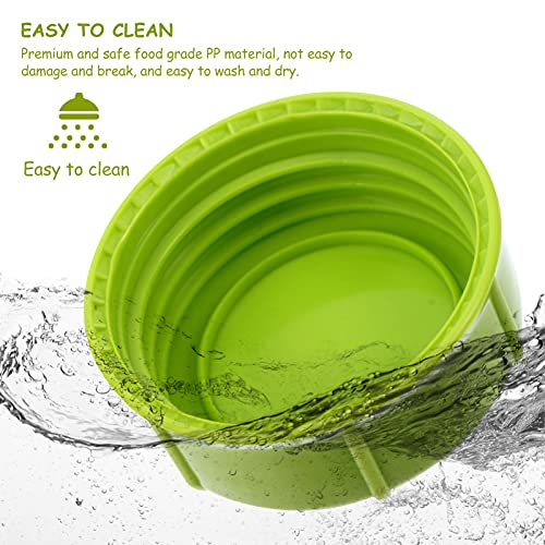 Baby Milk Bottle Lids Cover: Mam Bottles Water Newborn Breast Pump Storage Holder Hot Feeding Cup Breastfeeding Covers 10pcs