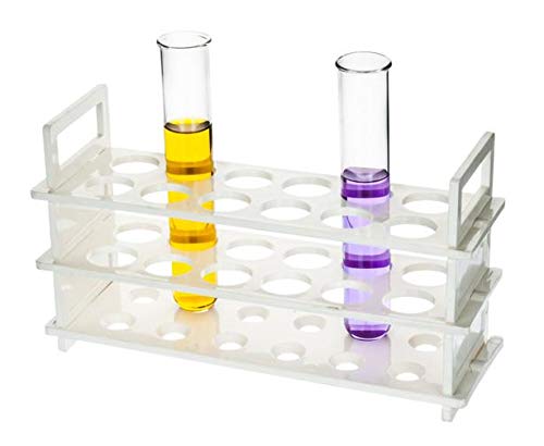 Liphontcta Test Tube Rack Stand Premium for Tubes of Dia.≤18mm, 12 Holes, Strong Material, Pack of 1 Polycarbonate Material