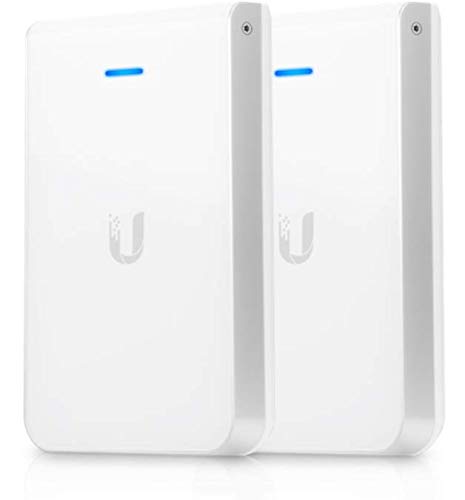 UniFi in-Wall Wi-Fi Access Point AP-IW-HD-US 802.11AC Wave 2 4X4 MIMO with Integrated Gigabit Switch (2-Pack)