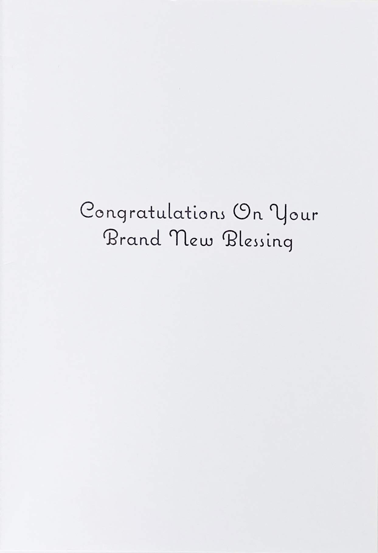 Greeting Card Children Are A Gift From The Lord - Congratulations On Your New Blessing Baby Birth Pregnancy Shower Gender Reveal Religious