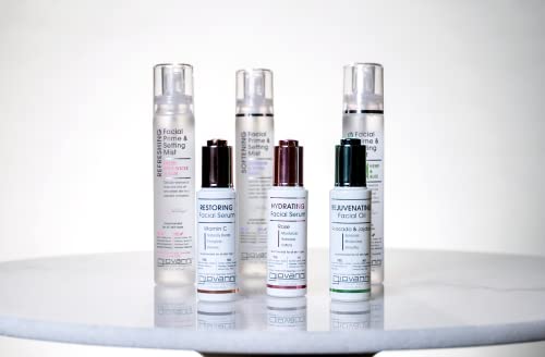 GIOVANNI Rejuvenating Facial Oil, 1.6 oz. - Avocado & Jojoba, Balances Moisturizes & Smooths