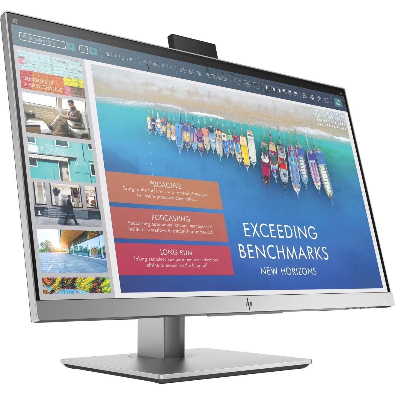 HP Business E243d 23.8" Full HD LED LCD Monitor - 16:9